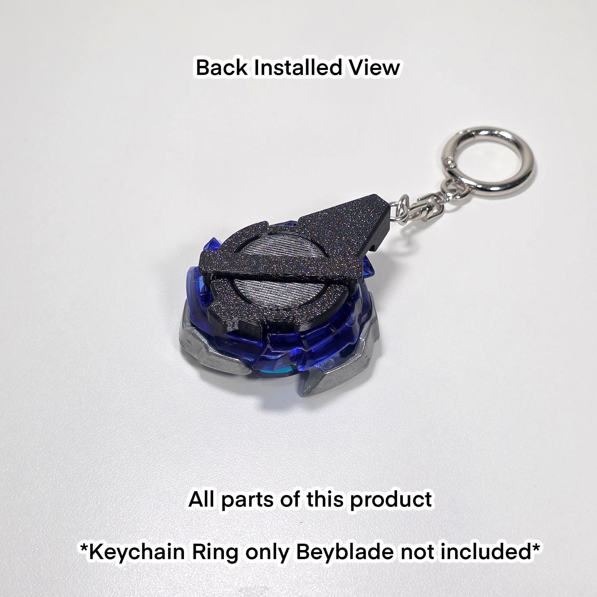 Beyblade X Keychain Adapter: 3D Printed PETG Keyring - Etsy