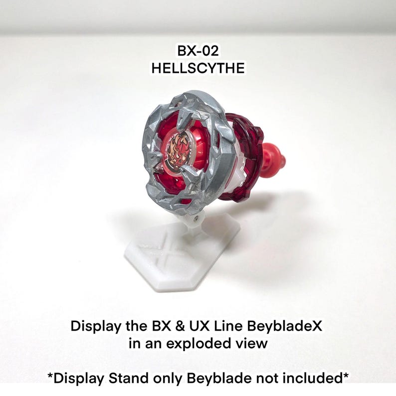 Beyblade X | Exploded Display Stand | for BX & UX Line | by 3dpsolver ...