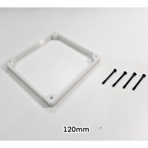 PC Fan Spacer: 3D Printed PETG Riser for 120mm & 140mm Fans - Etsy