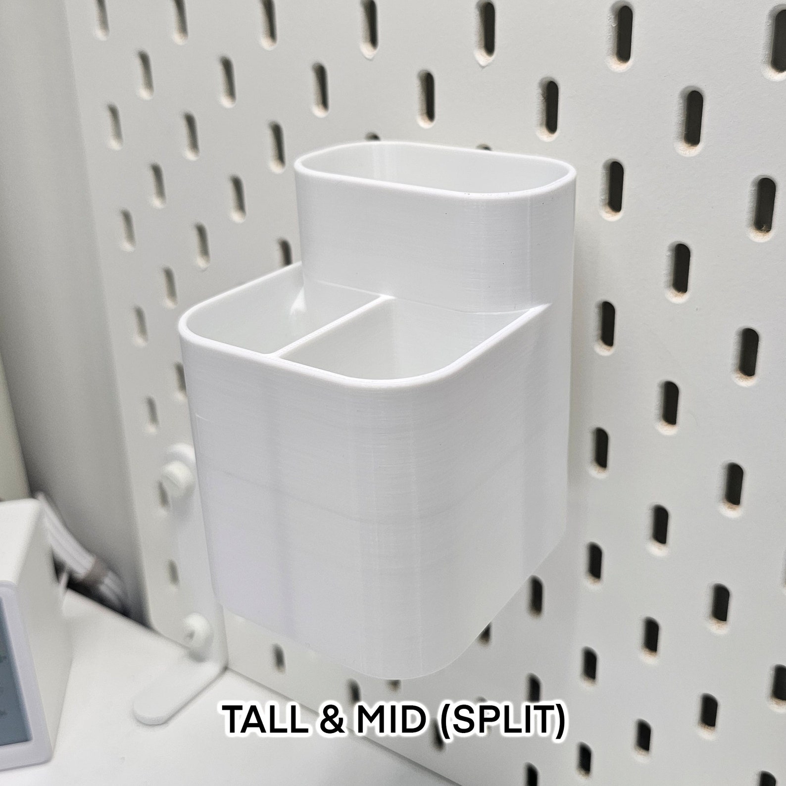 IKEA SKÅDIS Pegboard | Storage Containers | Modular Peg Bin Organizers ...