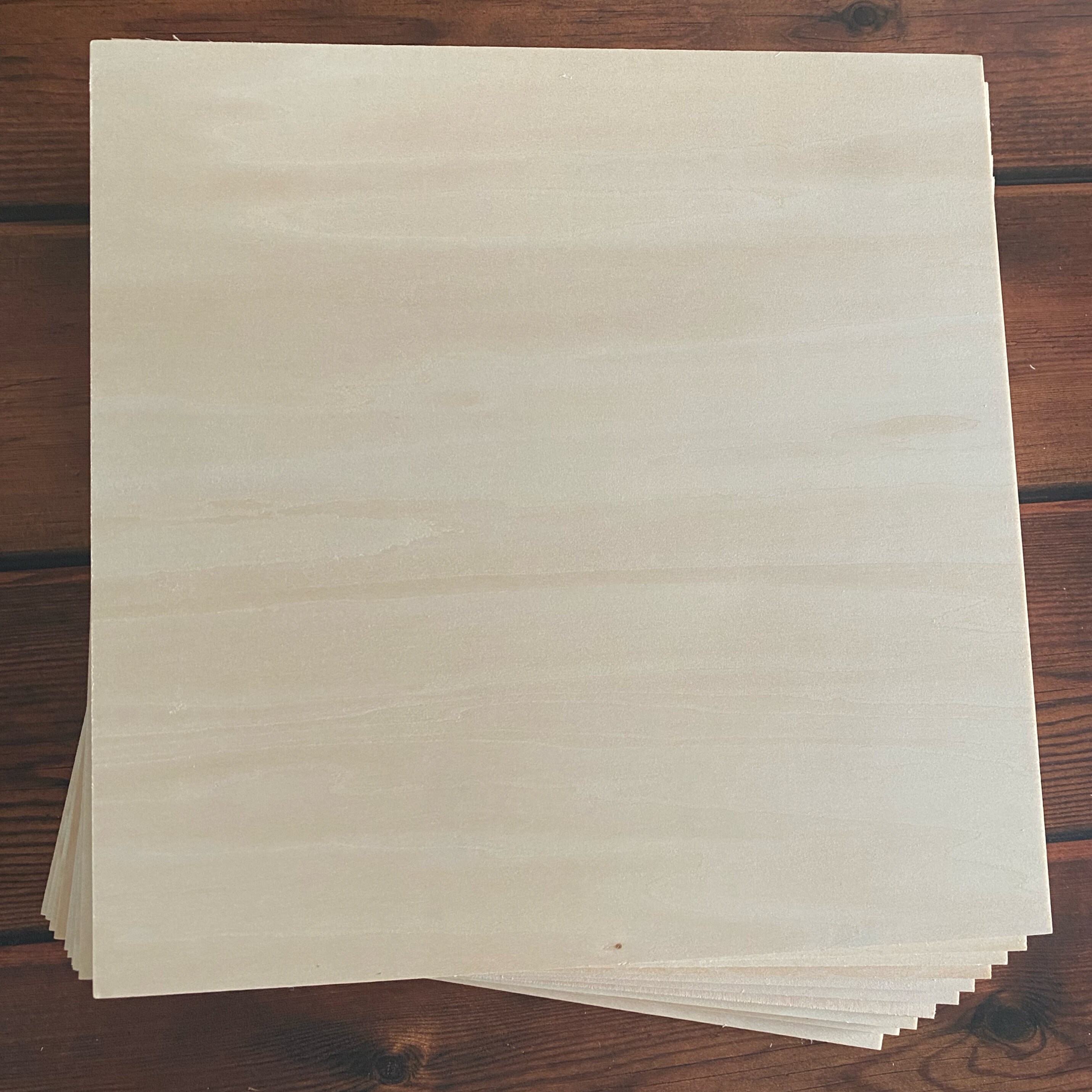 PLYWOOD 300 X 300, 6 Pieces, 3mm, Wood Panels, Pyrography, House Model ...