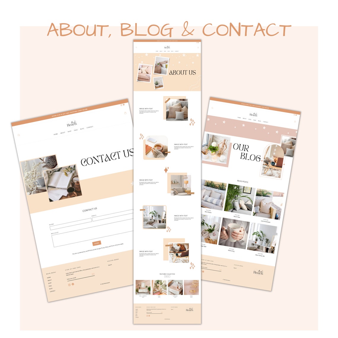 Shopify Template Shopify Design Website Theme Online Store - Etsy