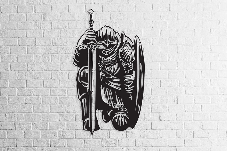 Holy Templar Knight Wall Art Dxf,svg,pdf,ai and PNG Files for Laser Cut ...