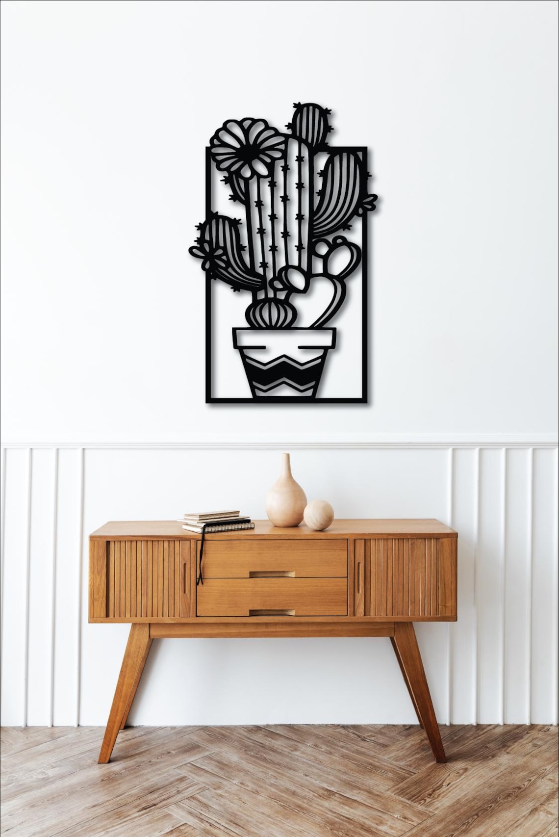 Cactus Wall Art Dxf, Svg, Eps, Ai and Pdf Files for Laser, Cnc, Plasma ...
