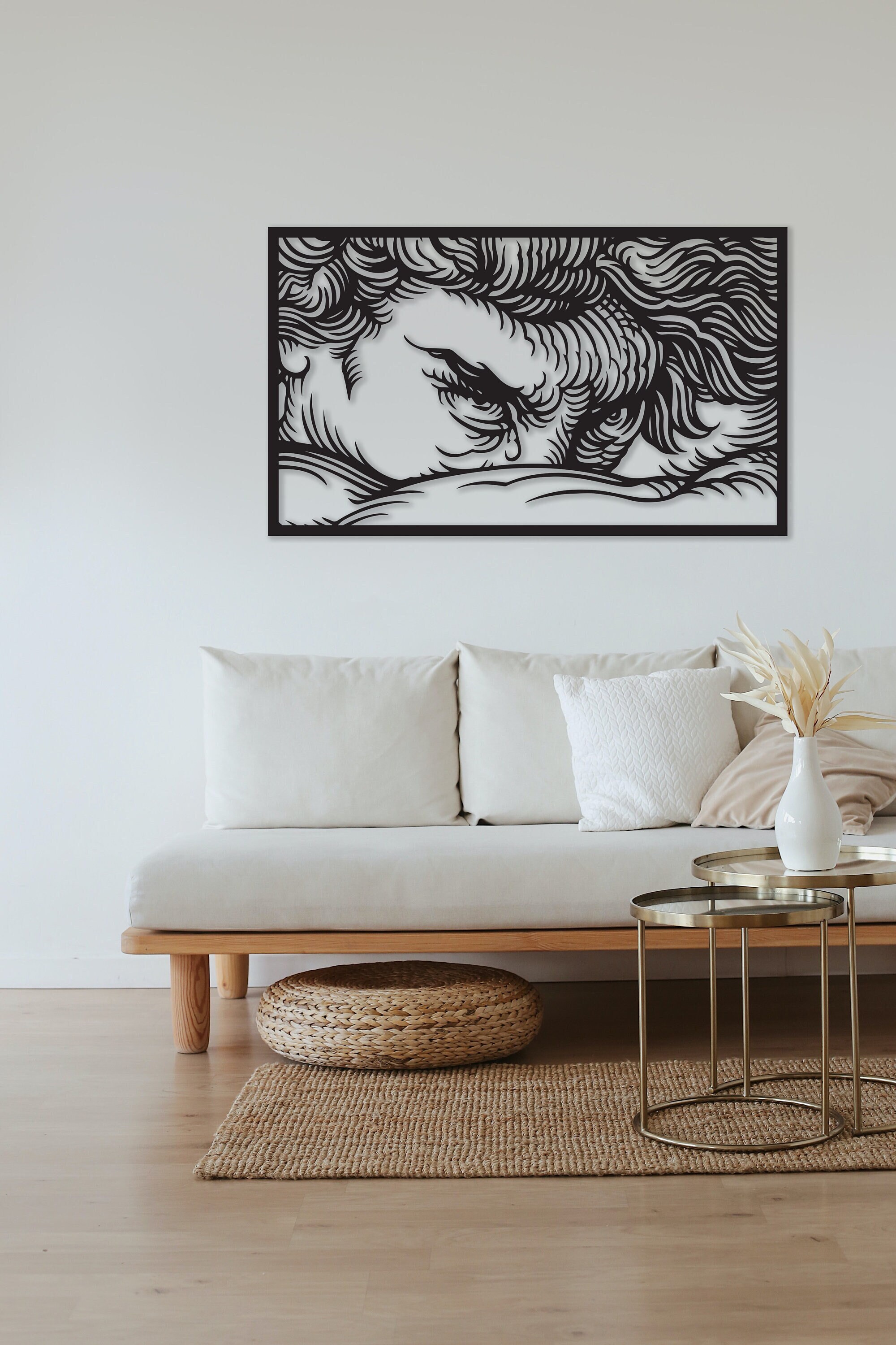 Fallen Angel Decorative Wall Art Dxf,svg,eps,ai and Pdf Files for Laser ...