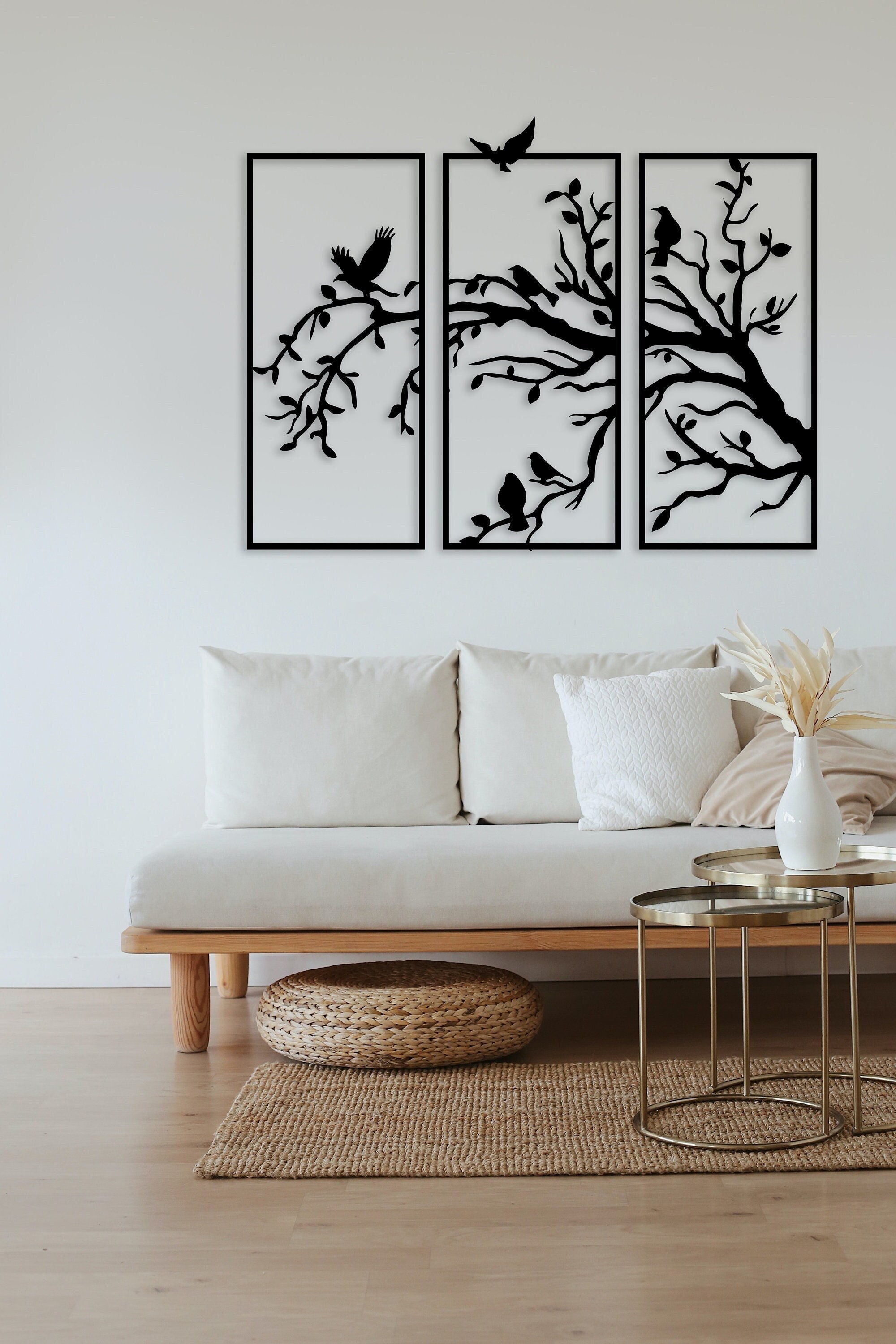 Tree Branch Wall Art Dxfsvgpdfai and Eps Files for Cutting - Etsy