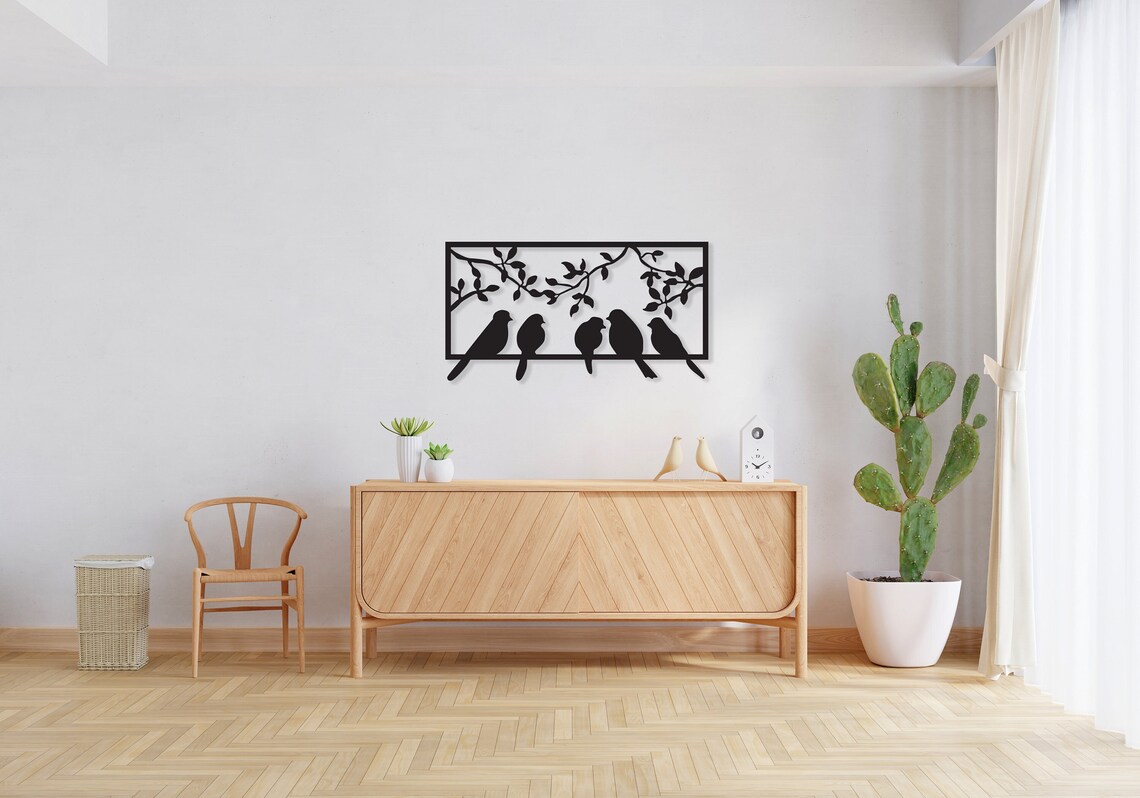 Tree Panel Wall Art Dxf, Svg, Eps,ai and Pdf Files for Laser Cutting ...