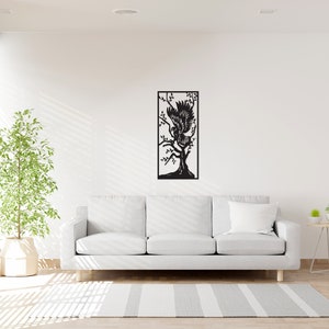 Eagle on Tree Wall Art Dxf,svg,eps,ai and Pdf Files for Laser Cut, Cnc ...
