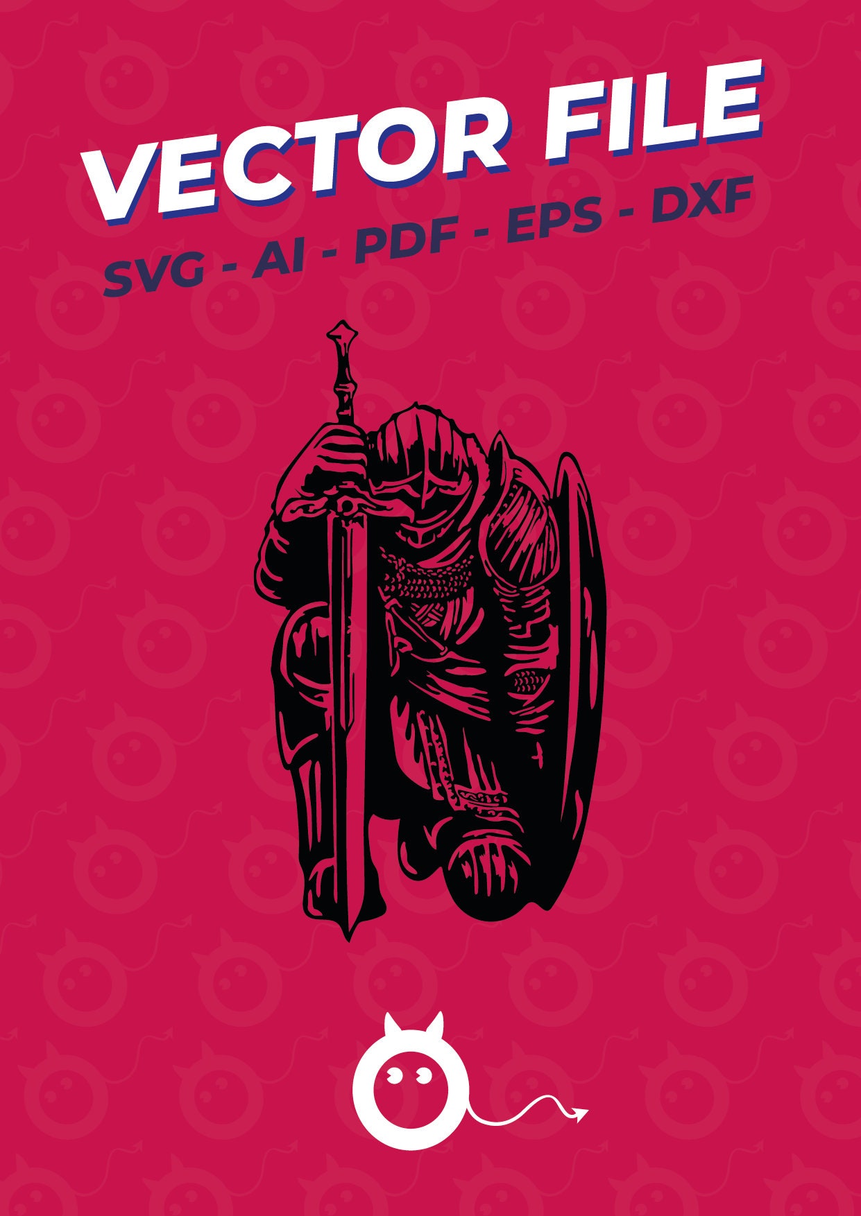 Holy Templar Knight Wall Art Dxf,svg,pdf,ai and PNG Files for Laser Cut ...