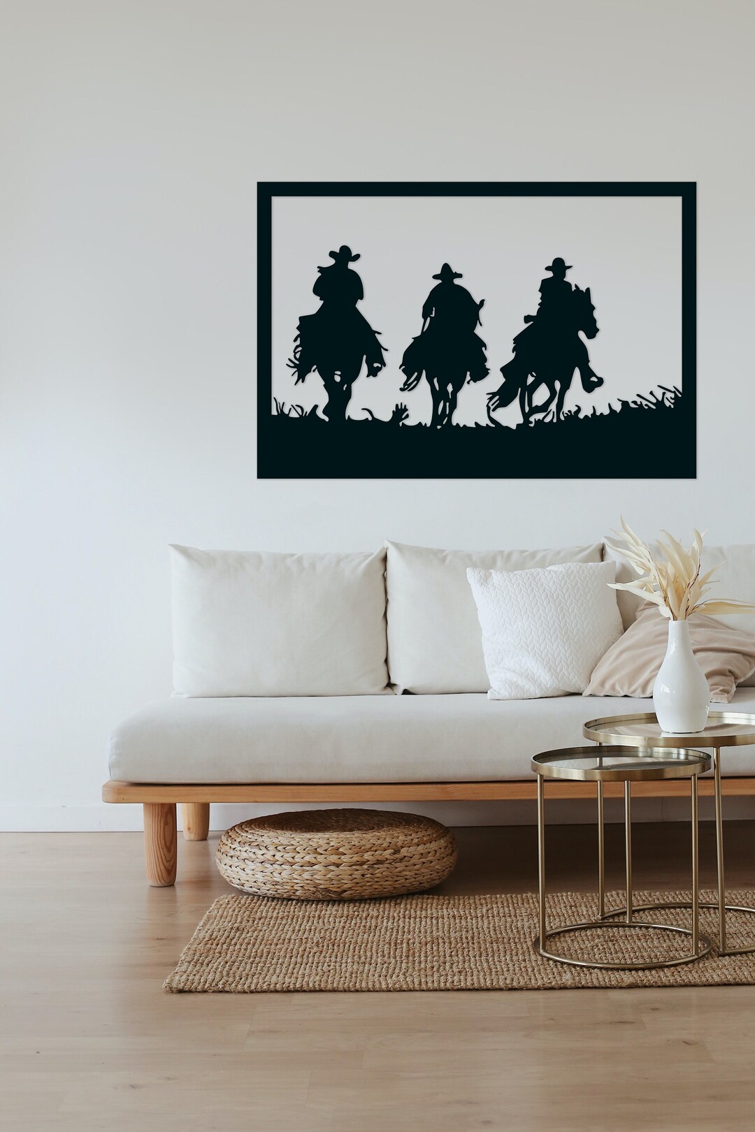 Cowboy Wall Art Dxf, Svg, Eps, Ai and Pdf Files for Laser Cutting, Cnc ...