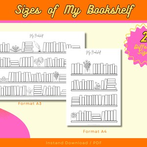 Bookshelf, Book Countdown, Books to Read, Book Tracker, Library ...