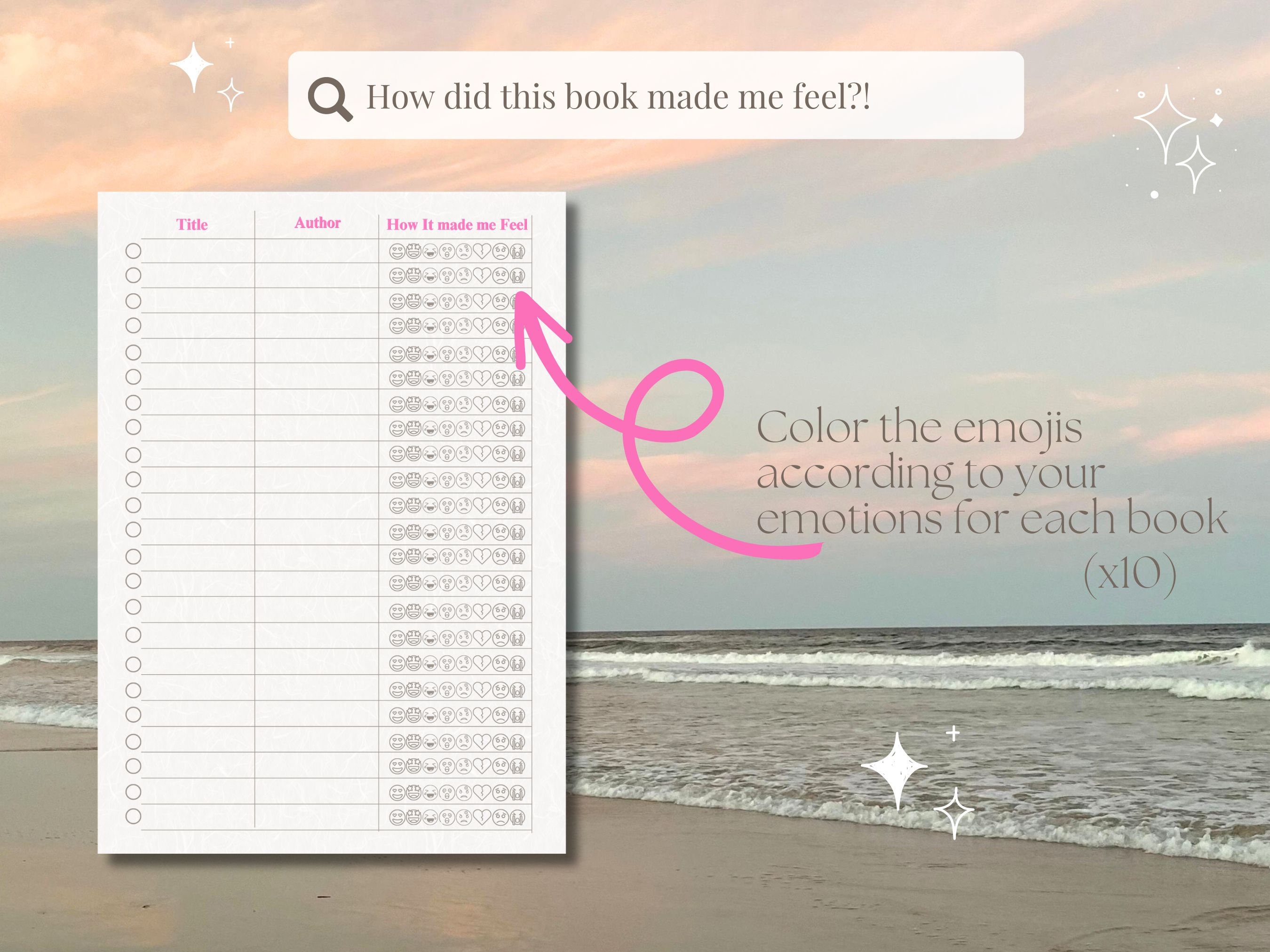 Reading Log Printable, Reading Log Digital, Reading Tracker, Books ...