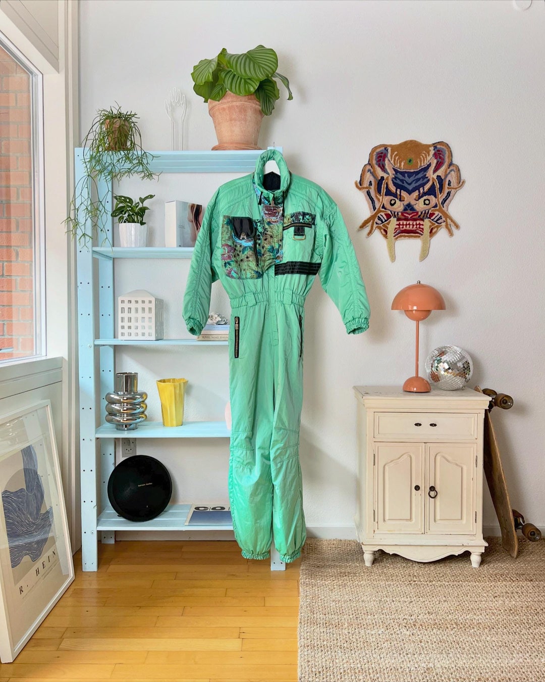 Vintage 80's 90's Ski Suit, Retro Ski Jumpsuit, Winter Overall, Retro ...