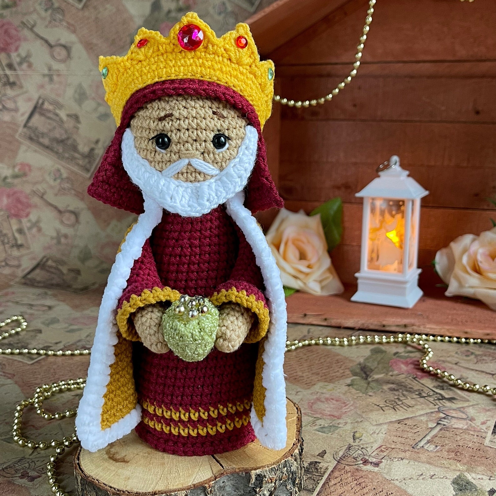 Christmas Crochet Pattern, Crochet Three Wise Men Pattern, Nativity ...