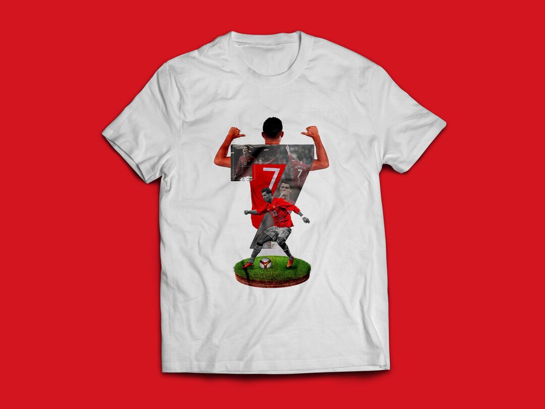 Cristiano Ronaldo 90s Style Vintage Bootleg Tee Graphic - Etsy