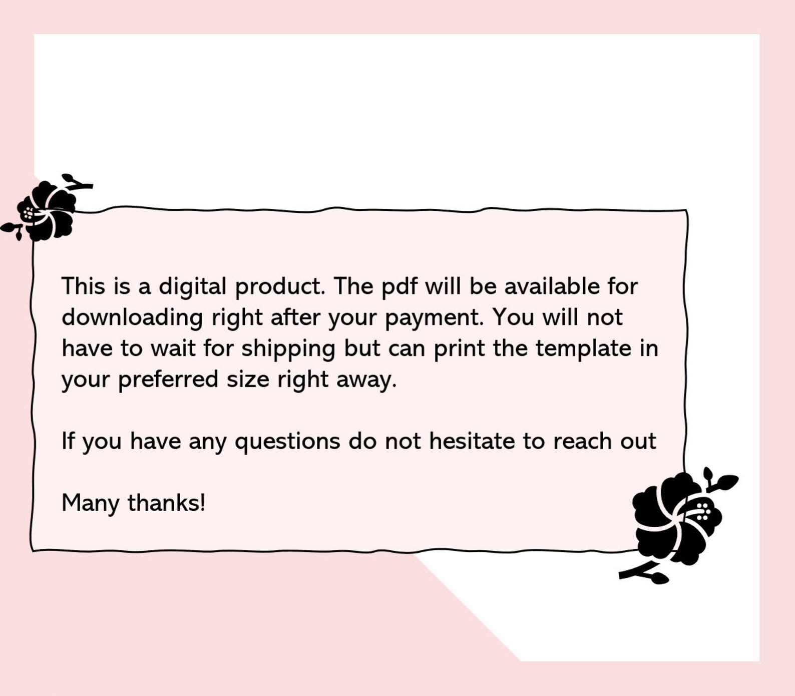 Vision Board Printable, Cute Vision Board Template, Aspiration and Goal ...