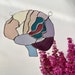 Anatomical Brain Stained Glass – Neuroscience Gift, Brain Anatomy Art ...