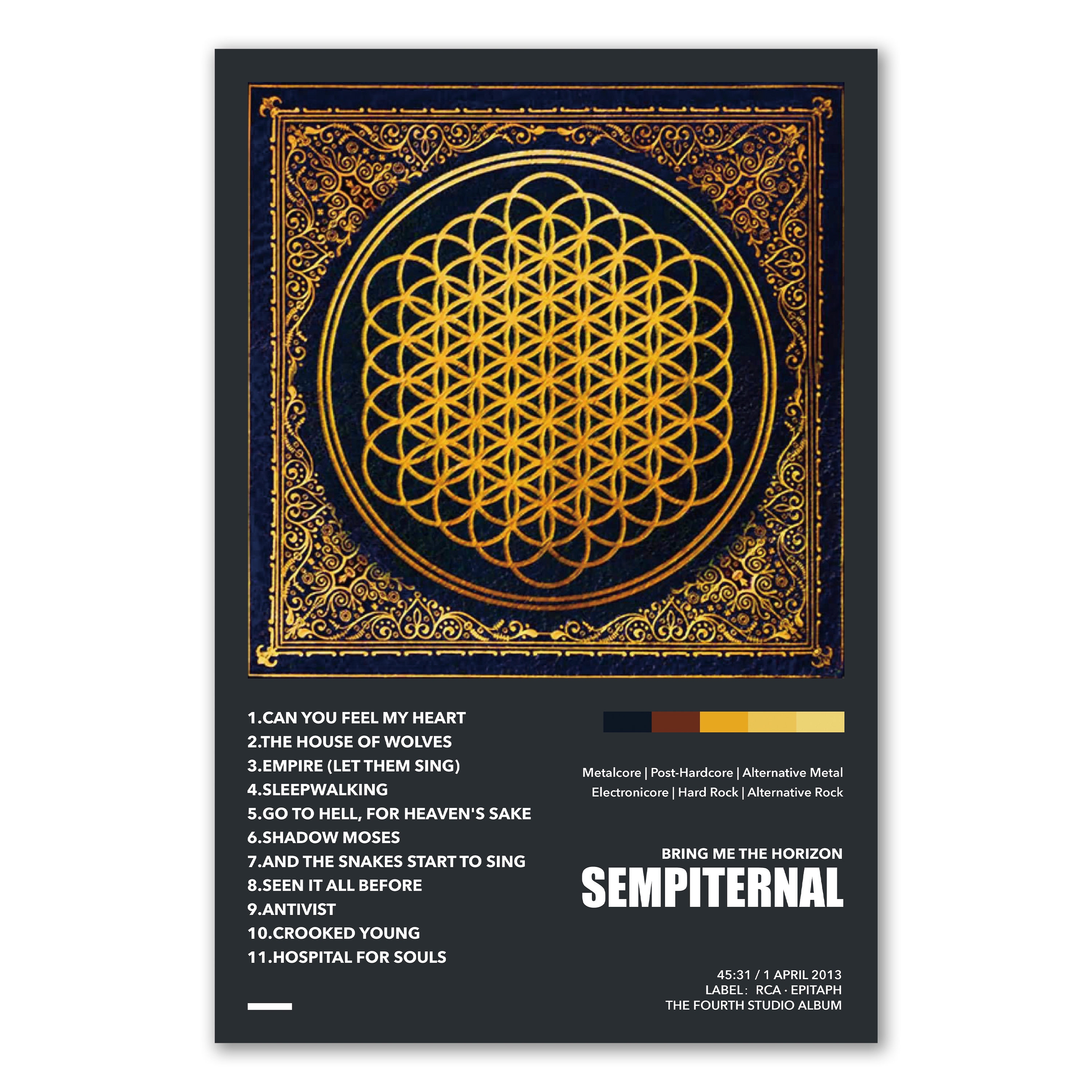 Bring Me The Horizon Sempiternal Cover Art
