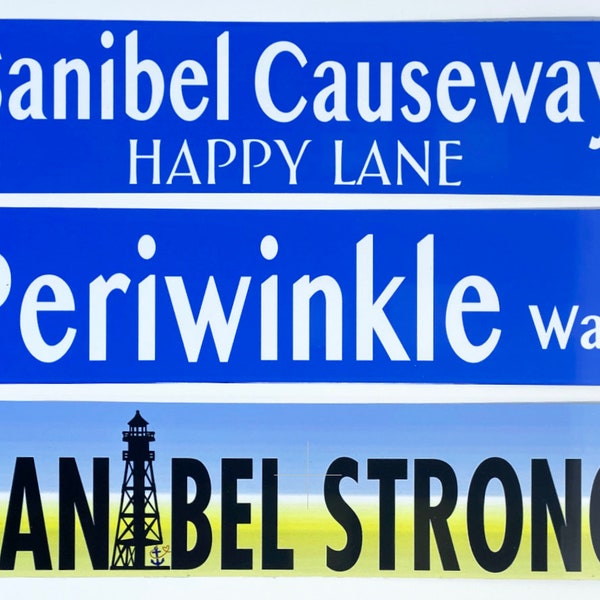 Sanibel Signs - Etsy