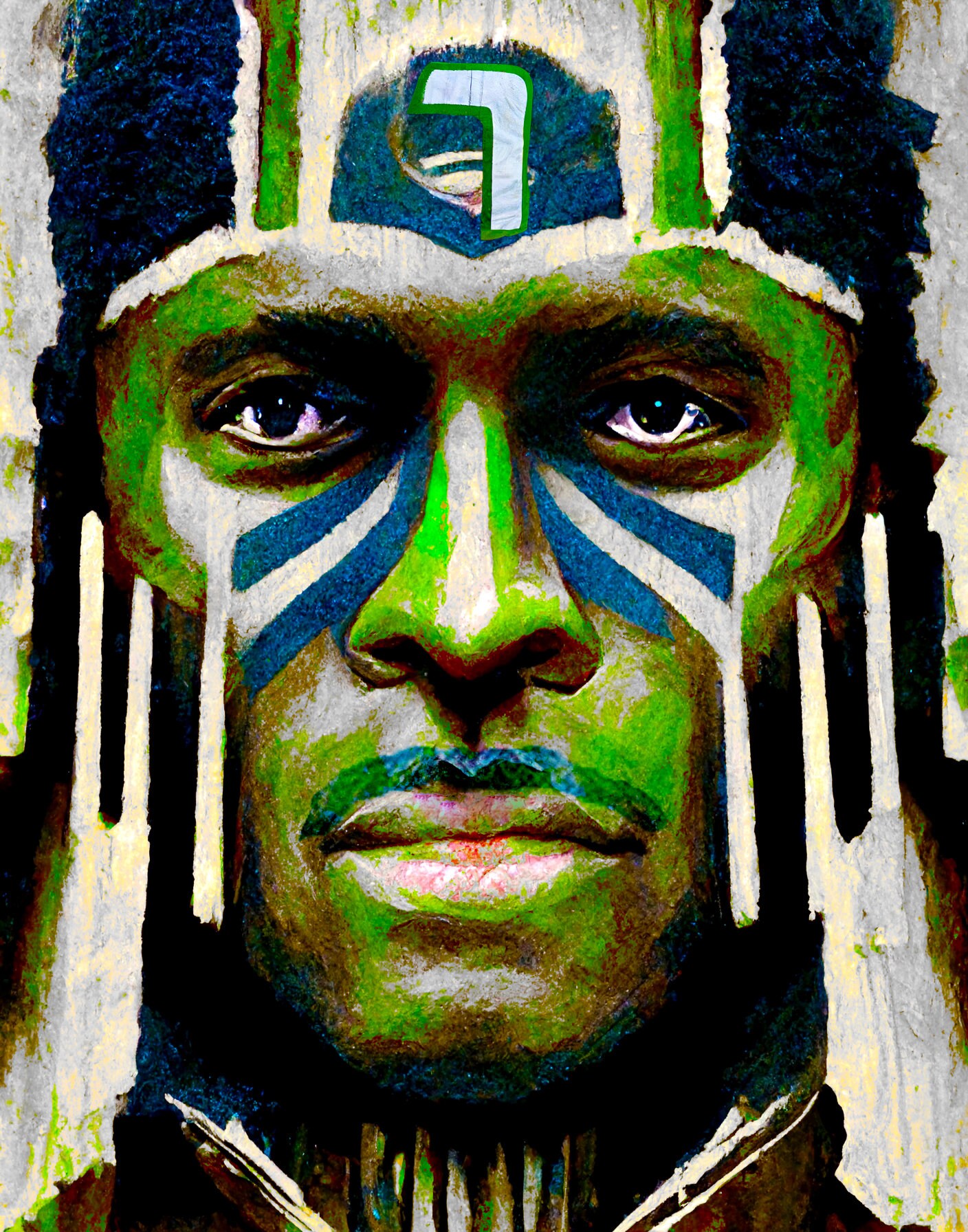 DK Metcalf Geno Smith Kenneth Walker Seattle Seahawks LARGE - Etsy