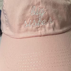 Big Brother Big Sister Kids Baseball Hat Siblings Caps Hats for New ...