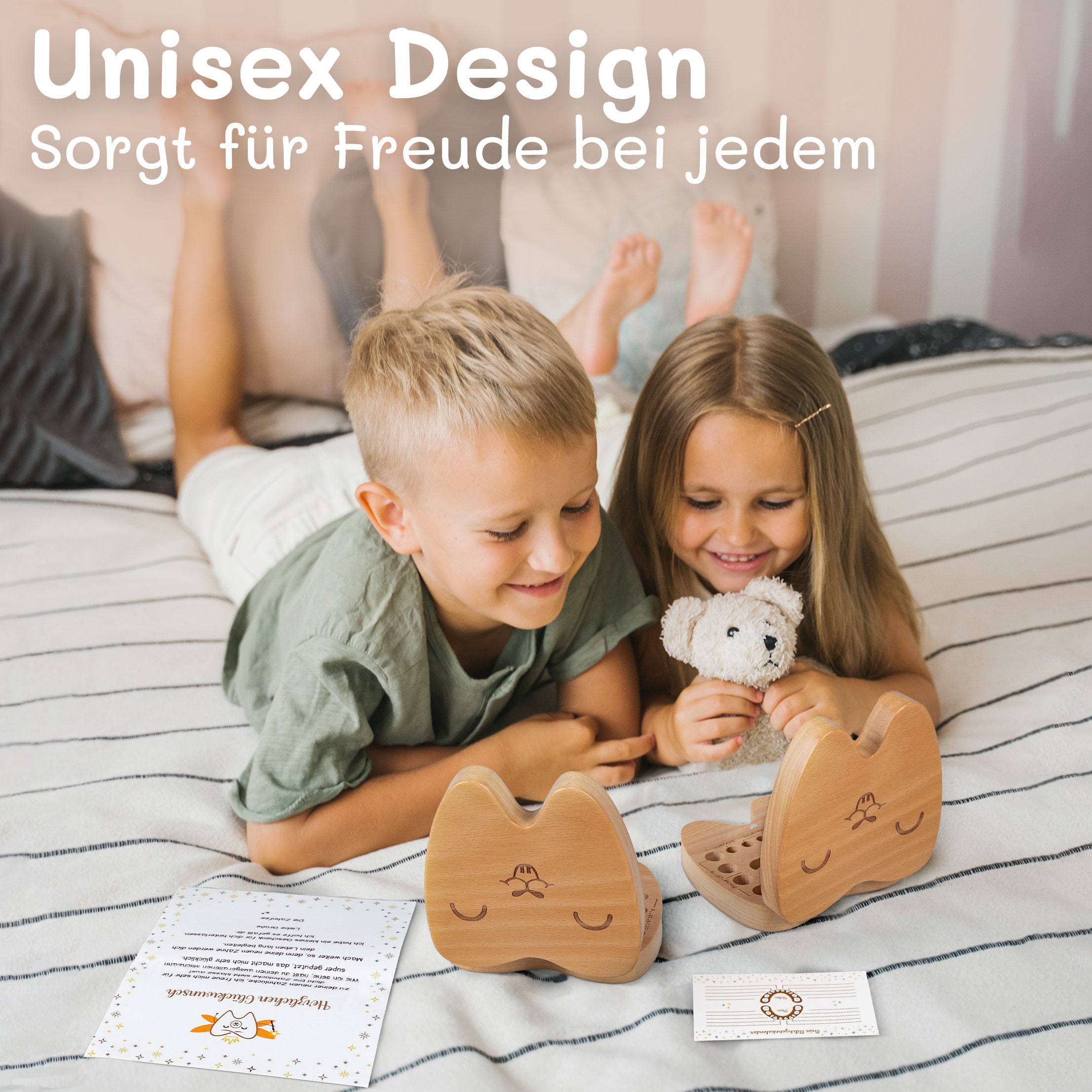 Milk Tooth Box Milk Tooth Box Made of Wood for Boys & Girls I Dental ...