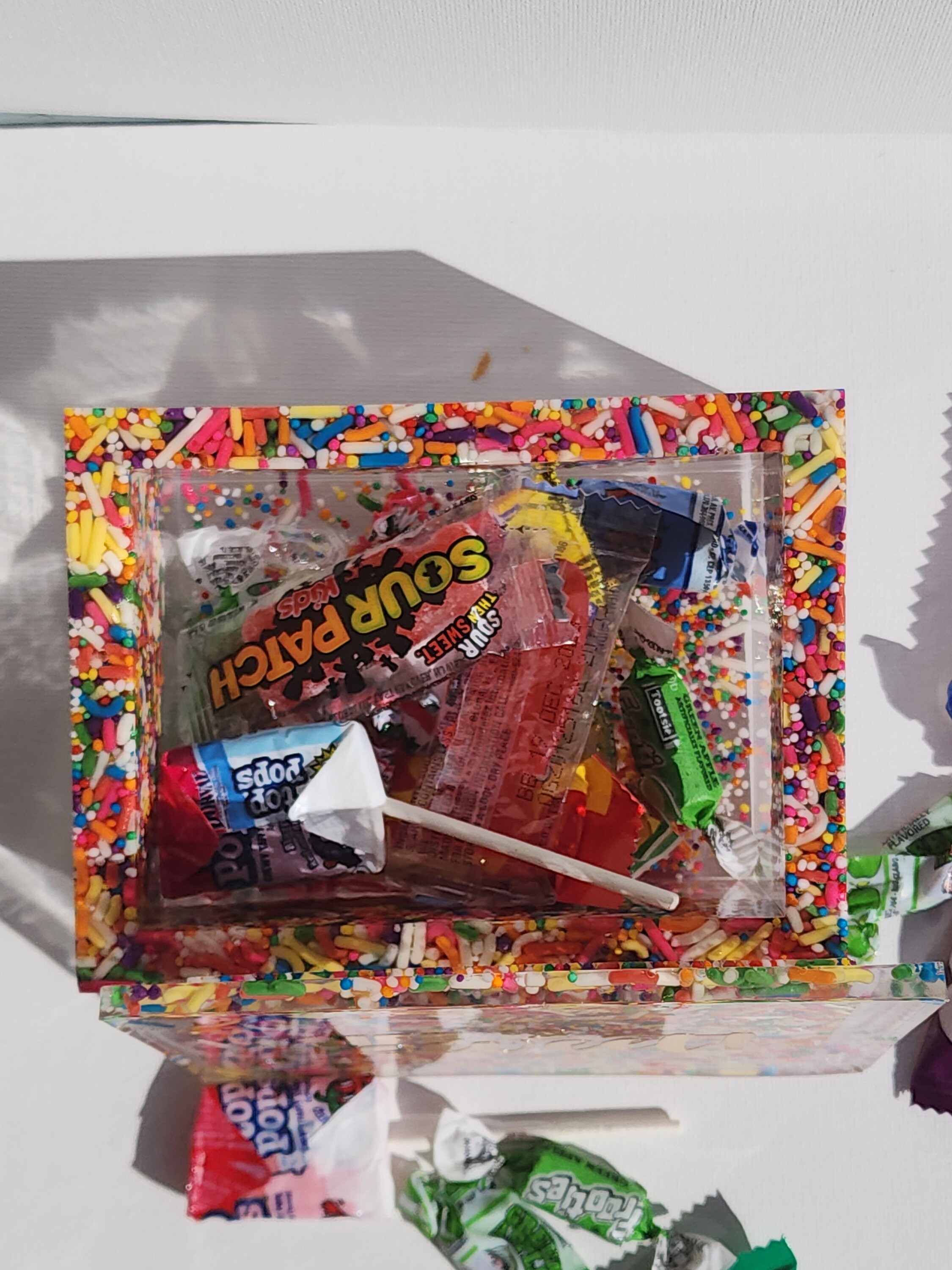 Custom Sprinkle Candy Candy Dish Candy Dish Resin Dish - Etsy