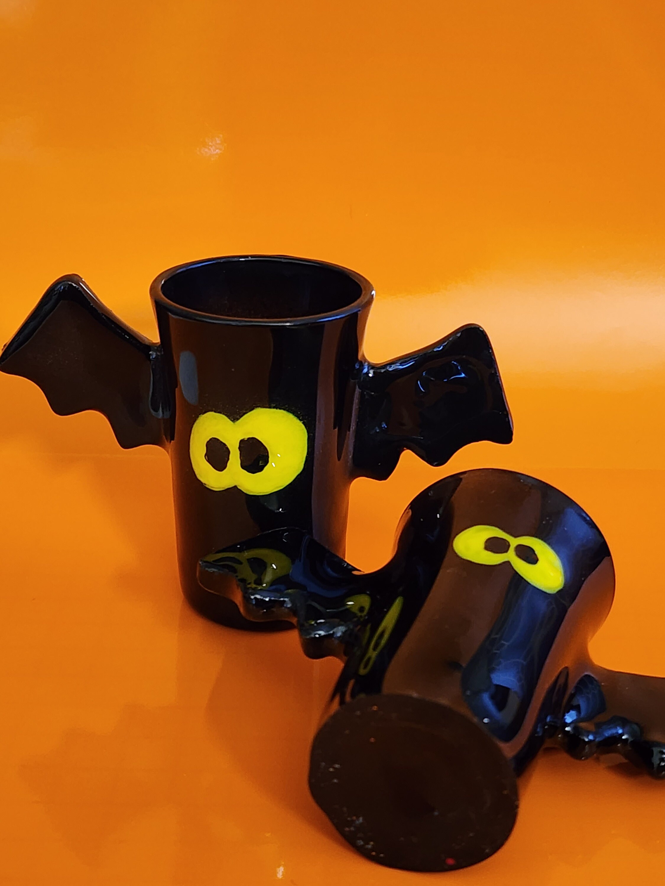 Handmade 3D Bat Shot Glasses - Etsy