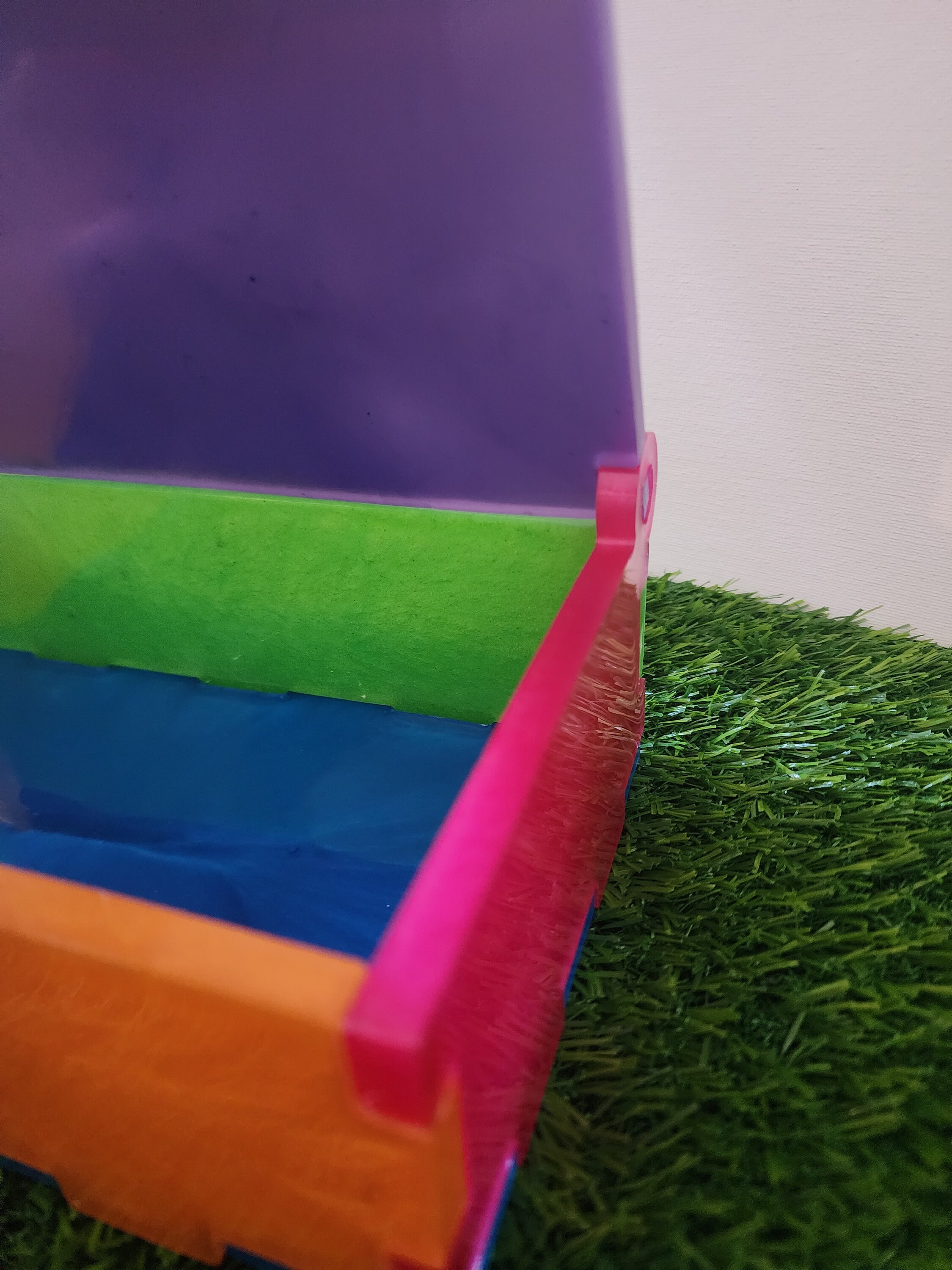 Rainbow Puzzle Box Made of Resin Catch All Box Rainbow Box - Etsy