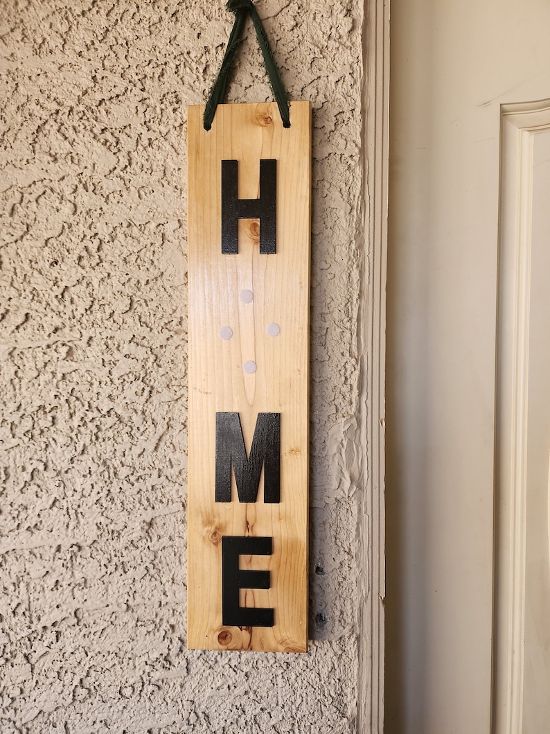 HOME Sign With Interchangeable Holidays | Seasonal | Housewarming Gift ...