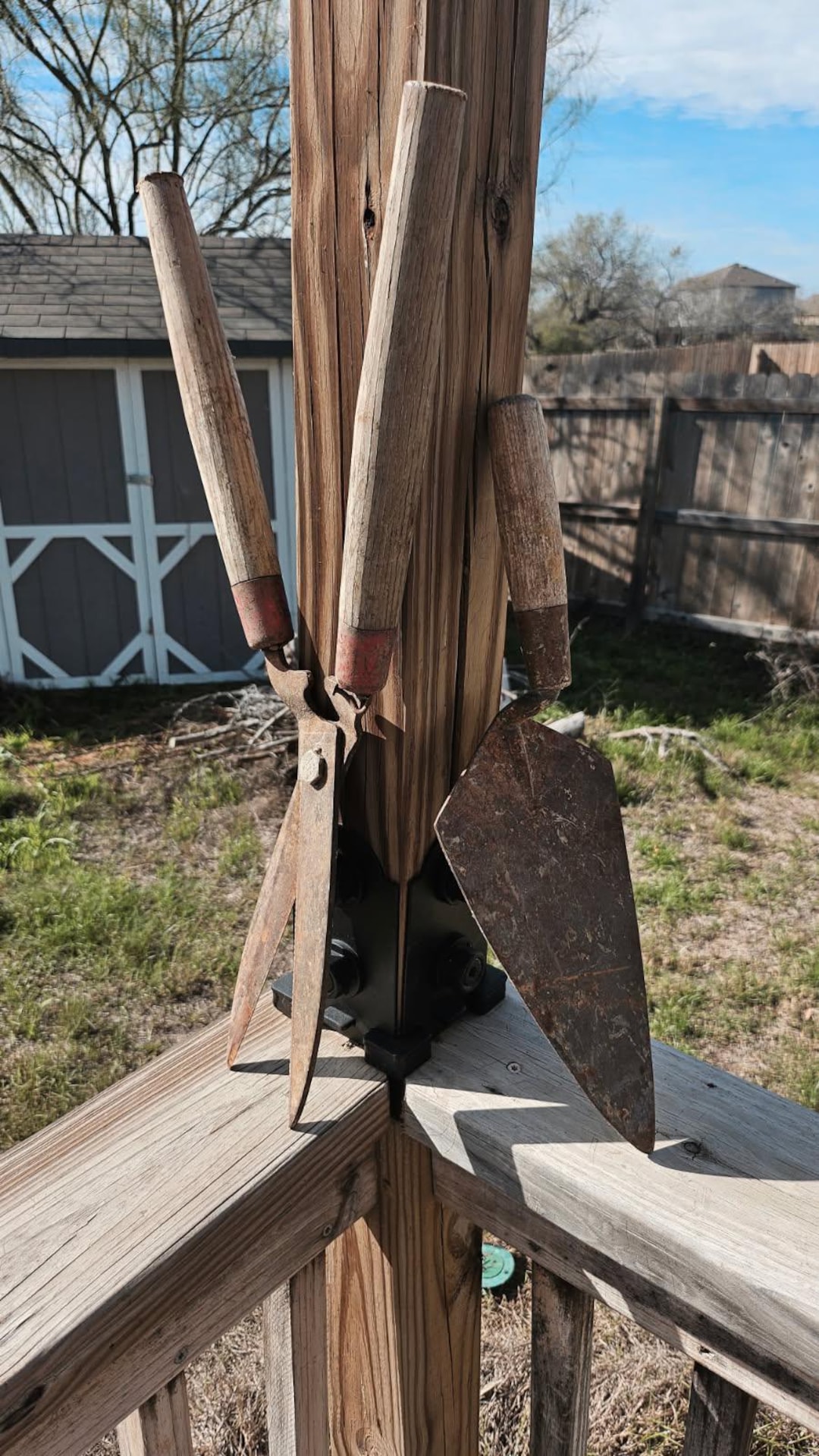 Vintage 1900s Garden Hand Tools Set – Antique Pruners Trimmers & Trowel ...