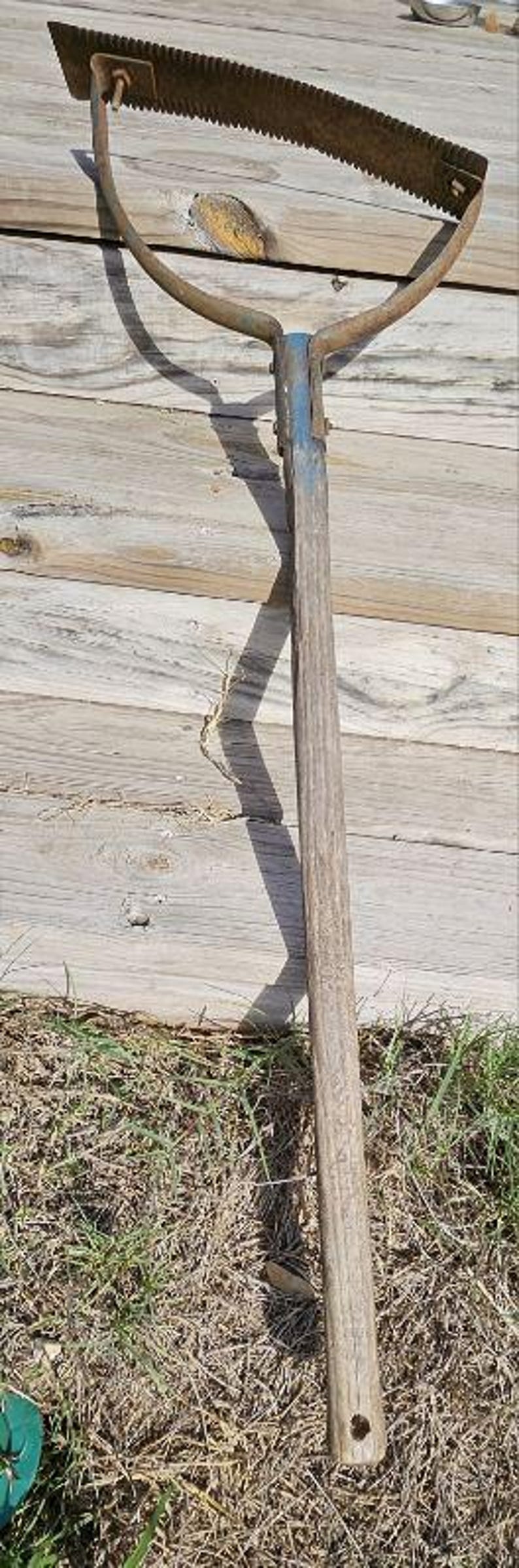 Antique Sling Blade – Early 1900s Kaiser Scythe, Farmhouse Decor - Etsy