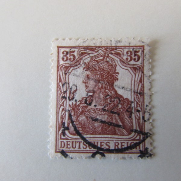Rare German Stamp - Etsy