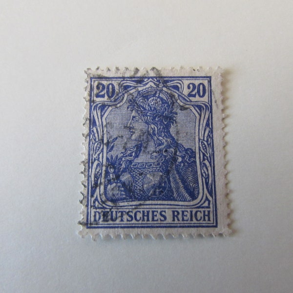 German Reich Stamp - Etsy