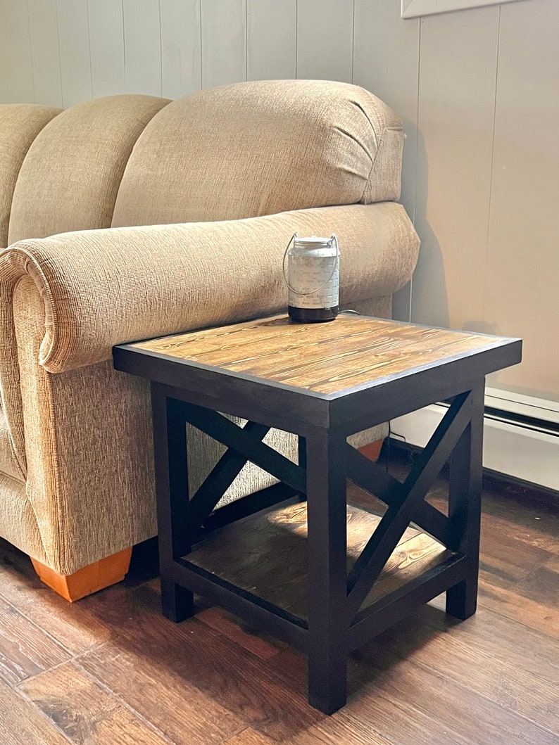 Farm House End Table - Etsy