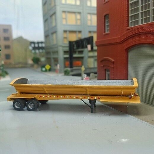 1/87 HO Scale Heavy Duty Side Dump Trailer. Custom Built 3D Printed ...