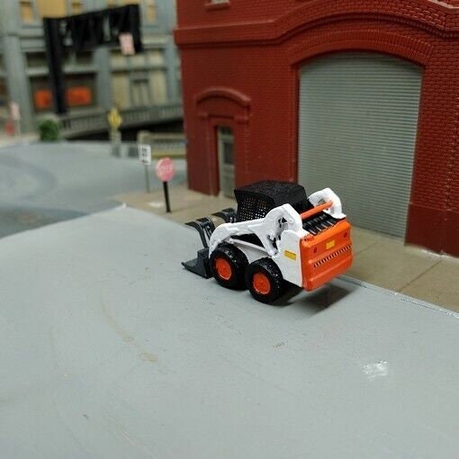 1/87 (HO Scale) Bobcat Skid Steer Loader. Custom Built 3D Printed Resin ...