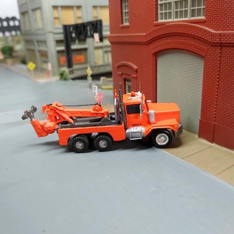 1/87 HO Scale Custom Built Western Star Heavy Duty Wrecker Tow Truck ...
