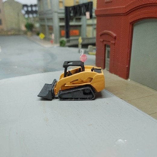1/87 HO Scale Case Tracked Skid Steer. Custom Built Resin 3D Printed ...