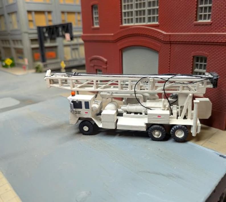 1/87 HO Scale Custom Built 1970s Era Ingersoll Rand T4 Well Drilling ...