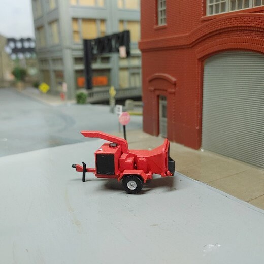 1/87 HO Scale Morbark Tree & Brush Chipper. Custom Built Resin 3D ...