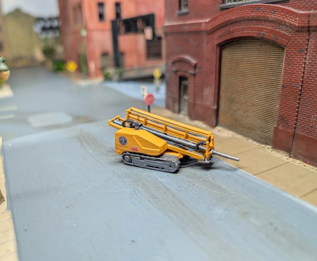 1/87 HO Scale Custom Built 3D Printed Vermeer Tracked Directional ...