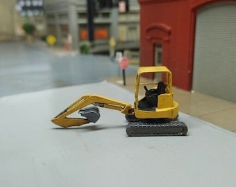 1/87 HO Scale Flatbed Heavy Equipment Trailer. Custom Built Resin 3d ...