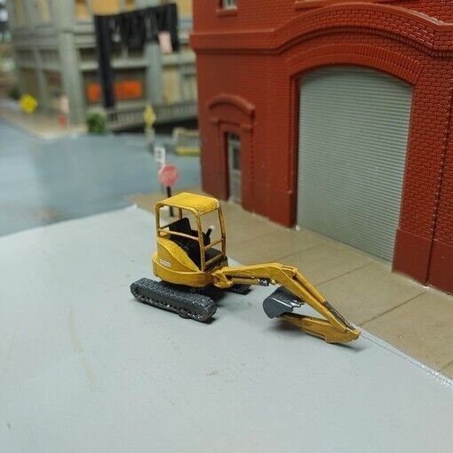 1/87 HO Scale Kubota Mini Excavator. Custom Built Resin 3d Printed ...