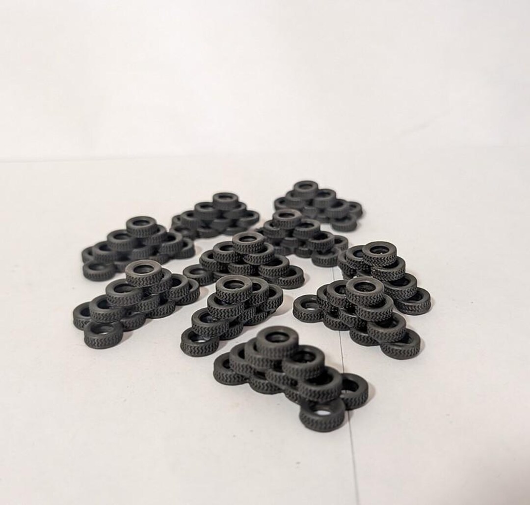 Custom Built 1/87 HO Scale 3D Printed Set of 5 Stacks of Truck/car ...