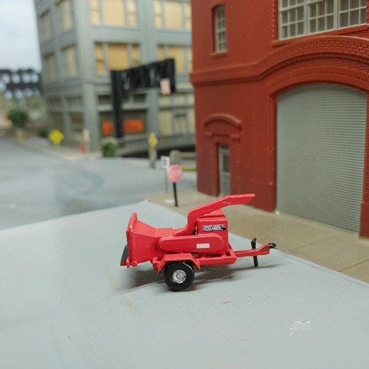 1/87 HO Scale Morbark Tree & Brush Chipper. Custom Built Resin 3D ...