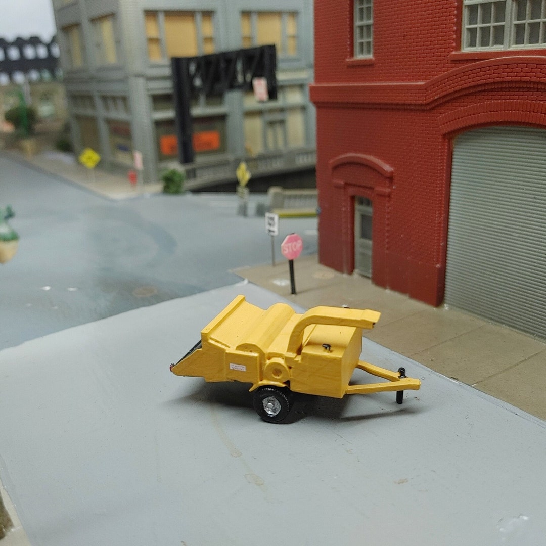 1/87 HO Scale Vermeer Tree & Brush Chipper. Custom Built Resin 3D ...