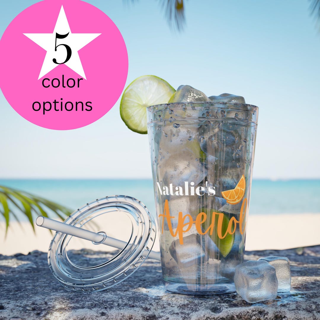 Personalized Aperol Spritz Mug to Go - Custom Aperol Tumbler for Aperol ...