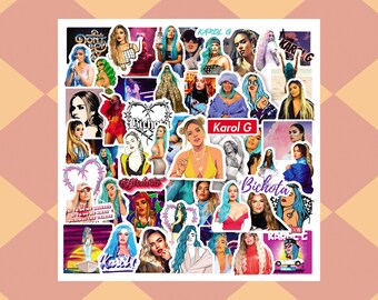 Laptop Stickers Karol G - Etsy