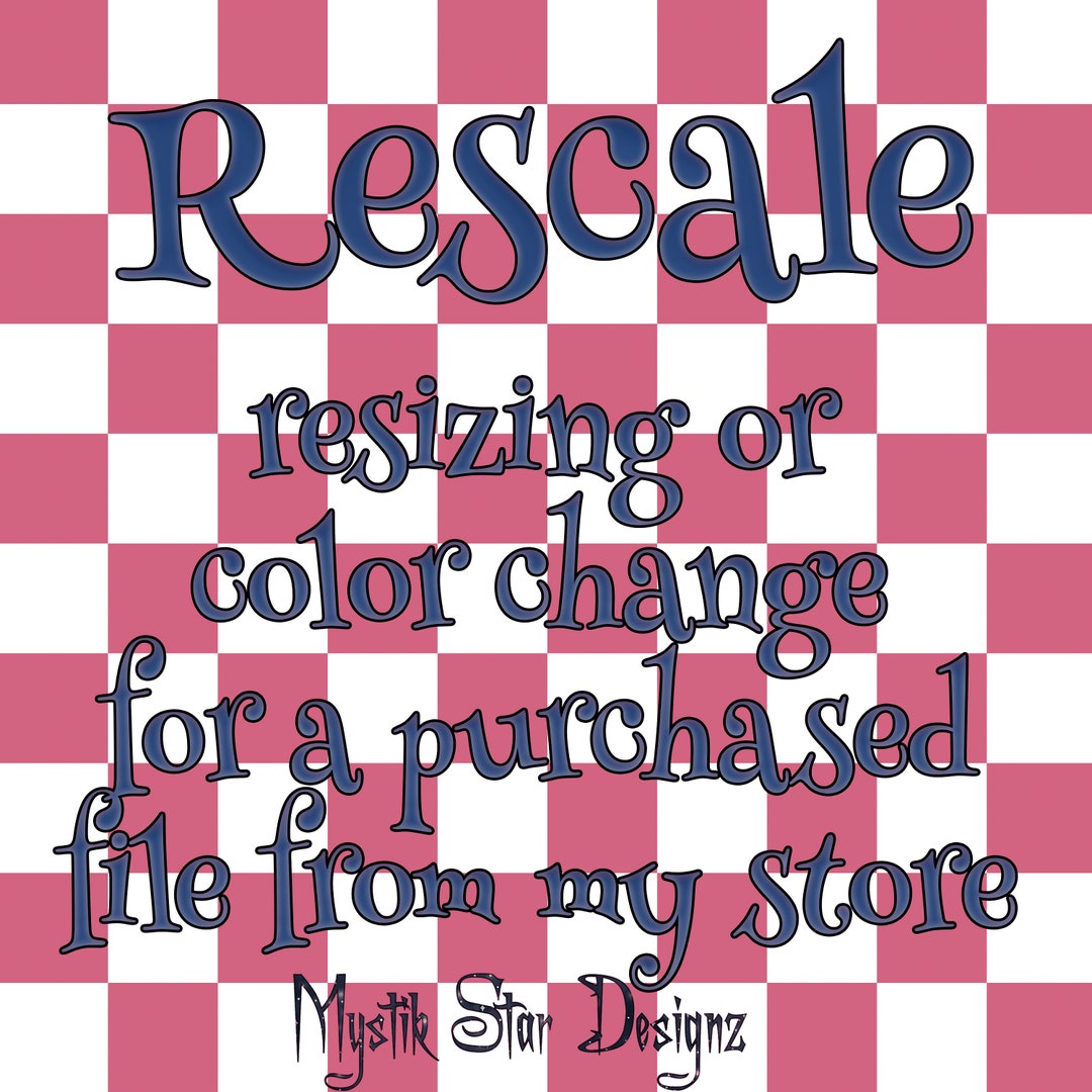RESCALE for Any Mystik Star Designz PNG/ Seamless File/wrap Already ...